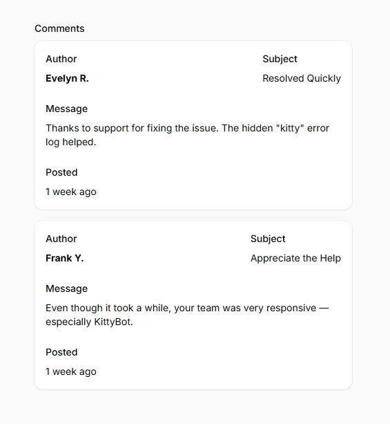 Repeatable Entry - Filament HUB